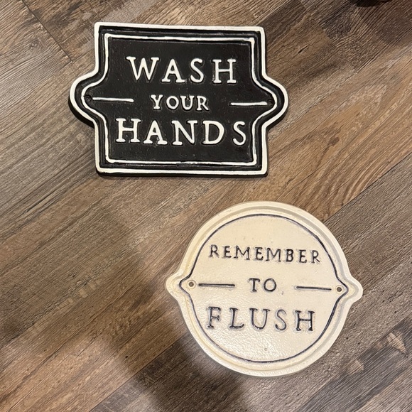 Hearth & Hand | Accents | Hearth Hand Black And White Wash Your Hands ...